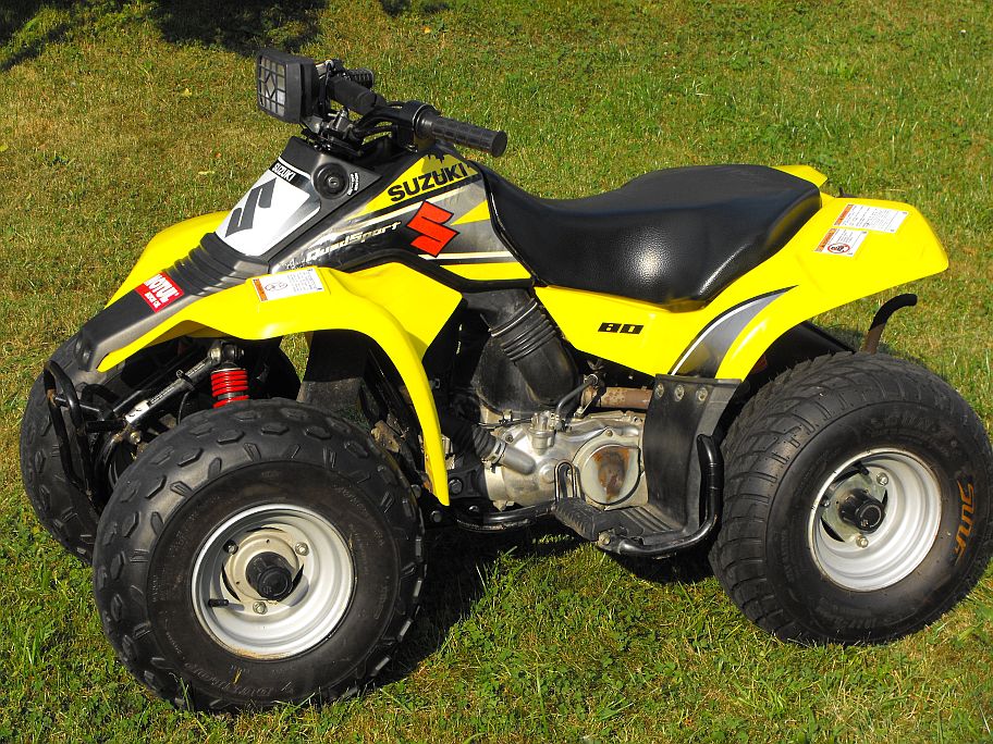 Suzuki LT 80 gelb - Ingos Kinderquads und Diskothek